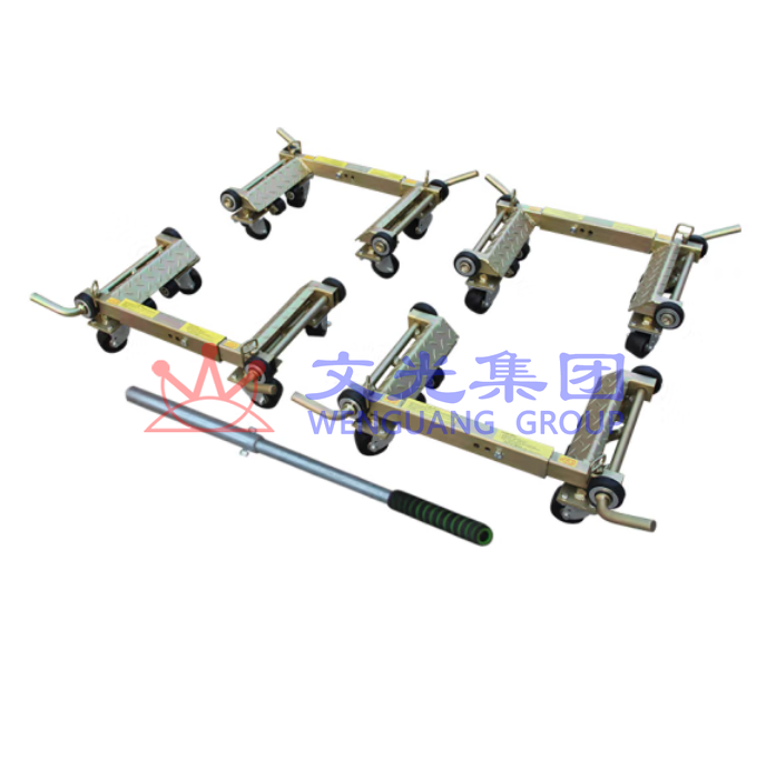 先锋 分体式汽车移动拖车架 "规格:整套4个装 滚筒材质:钢制 尺寸:约60*54*15cm 适合轮胎:≤19寸 举升能力:单个承重680kg/个(4个可举升约2720kg的车型)"-融创集采商城